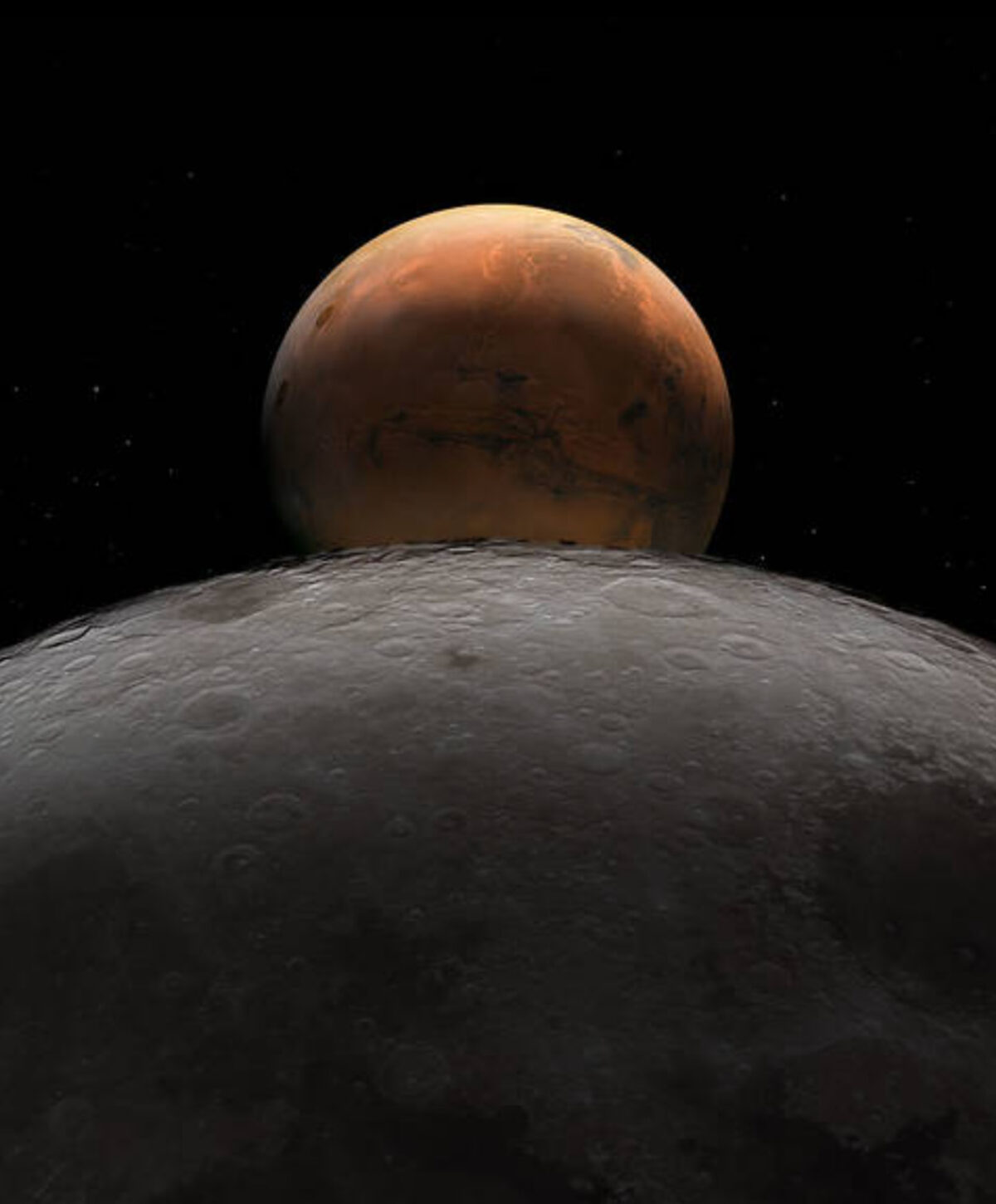 Nasa Moon Mars